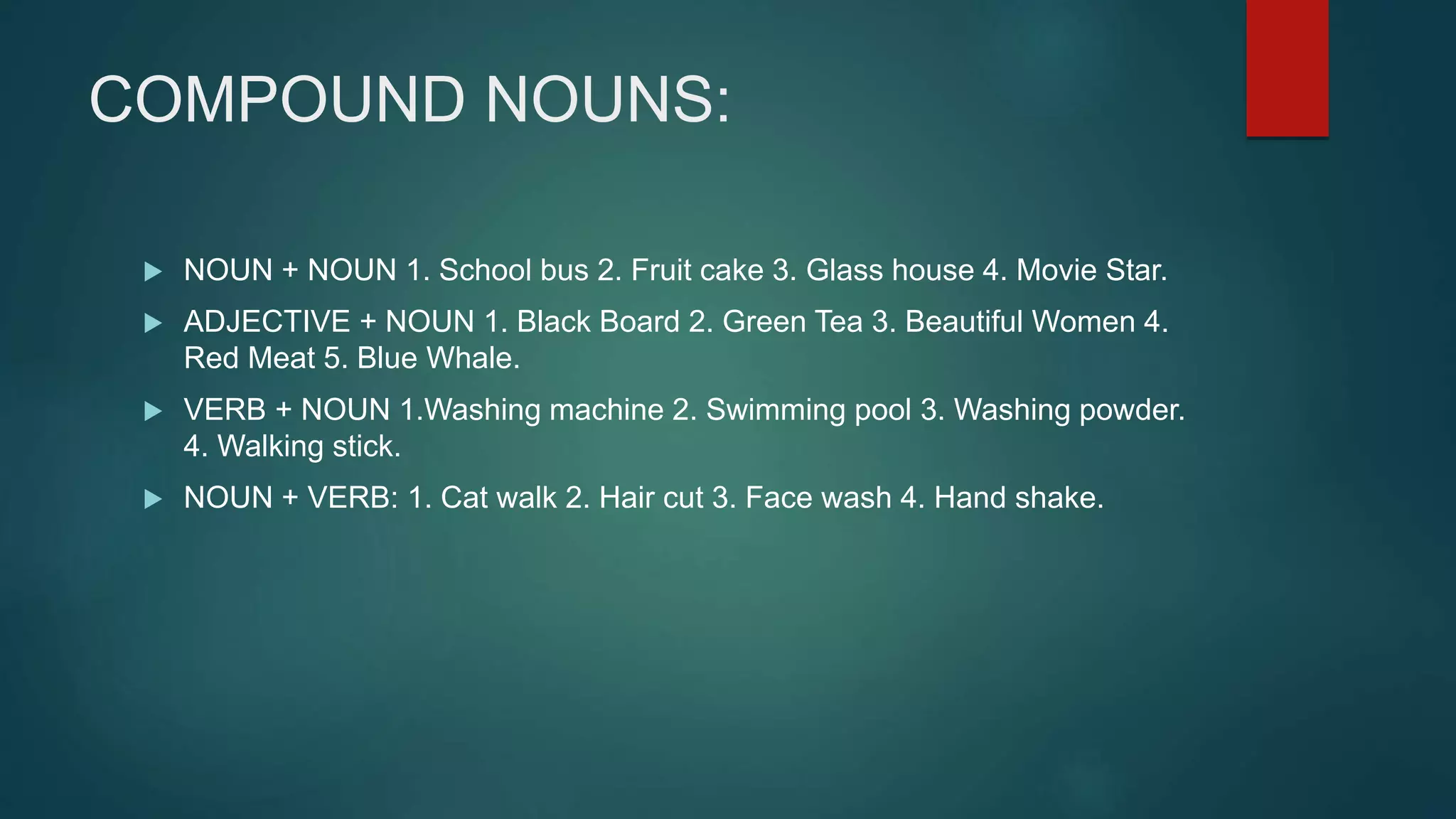Types of nouns final | PPT