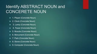 Types of nouns final | PPT