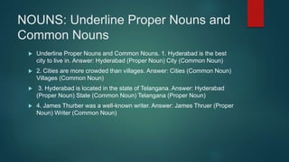 Types of nouns final | PPT