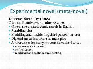Types of novel | PPTX
