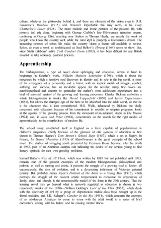 Types of novel | DOCX