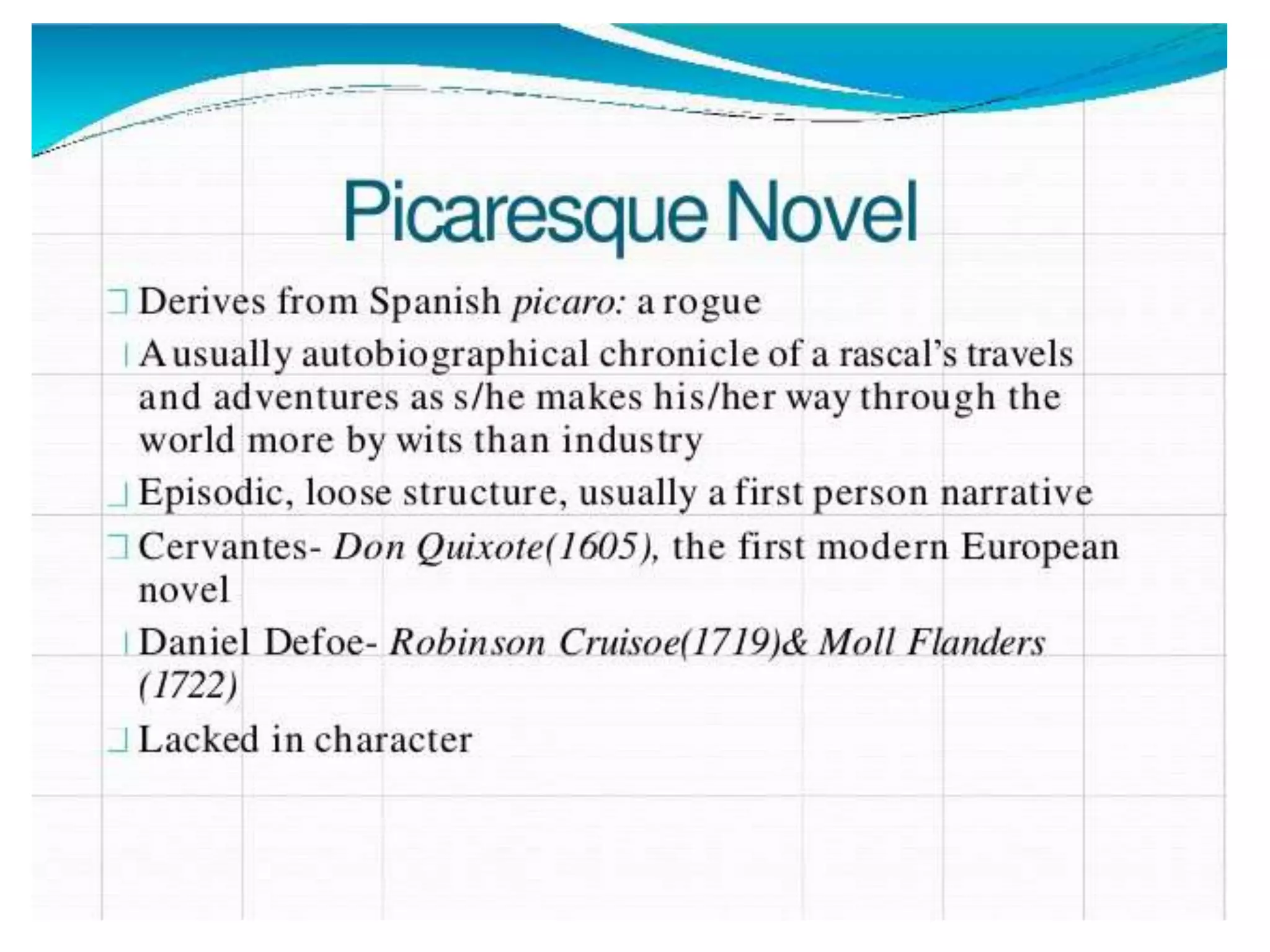 Types of novel | PPTX
