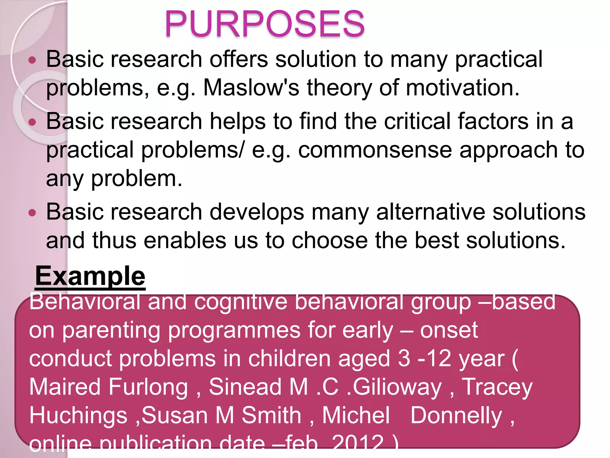 Types of Nursing Research | PPTX