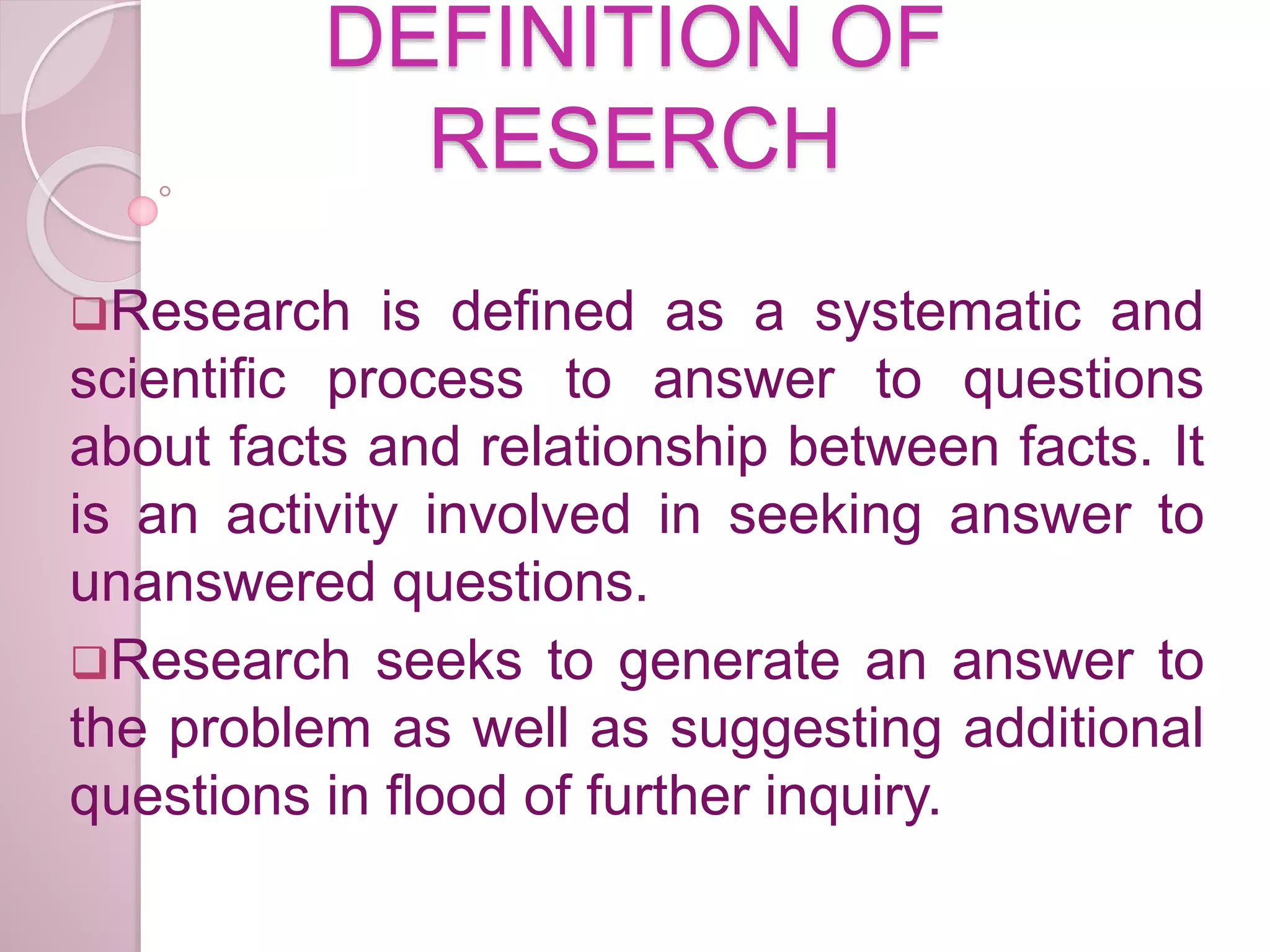 Types of Nursing Research | PPTX
