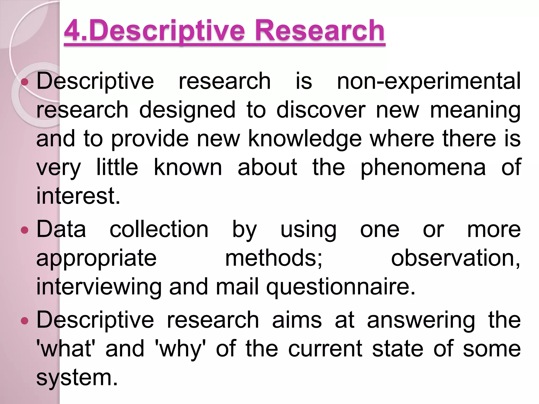 Types of Nursing Research | PPTX