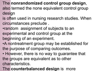 Types of Nursing Research | PPTX