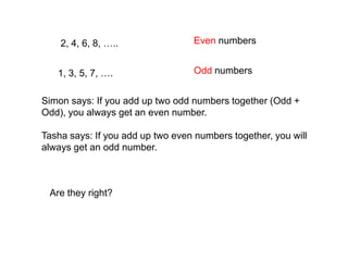 Types Of Numbers | PPTX