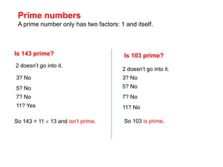 Types Of Numbers | PPTX