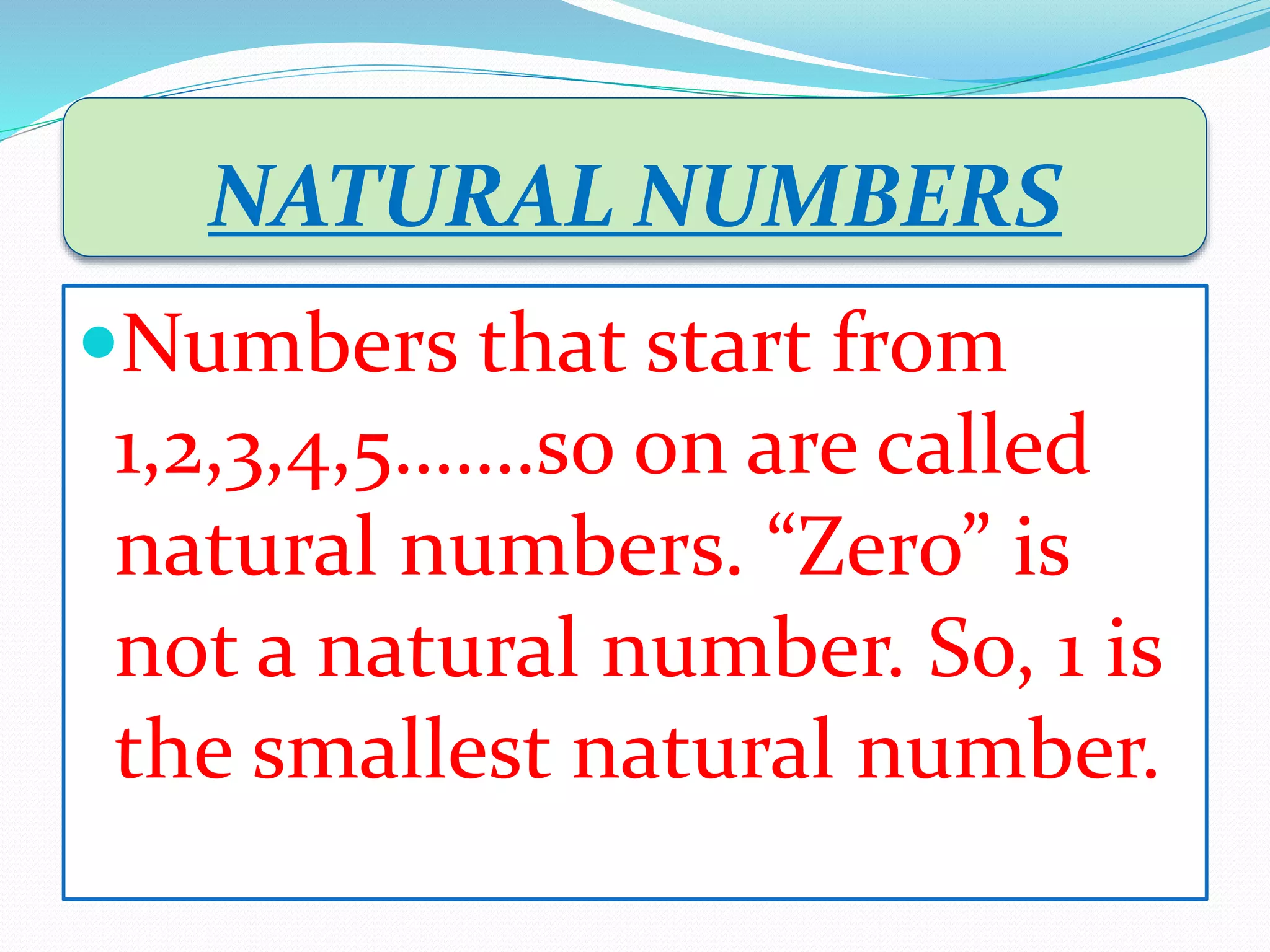 Types of numbers | PPTX