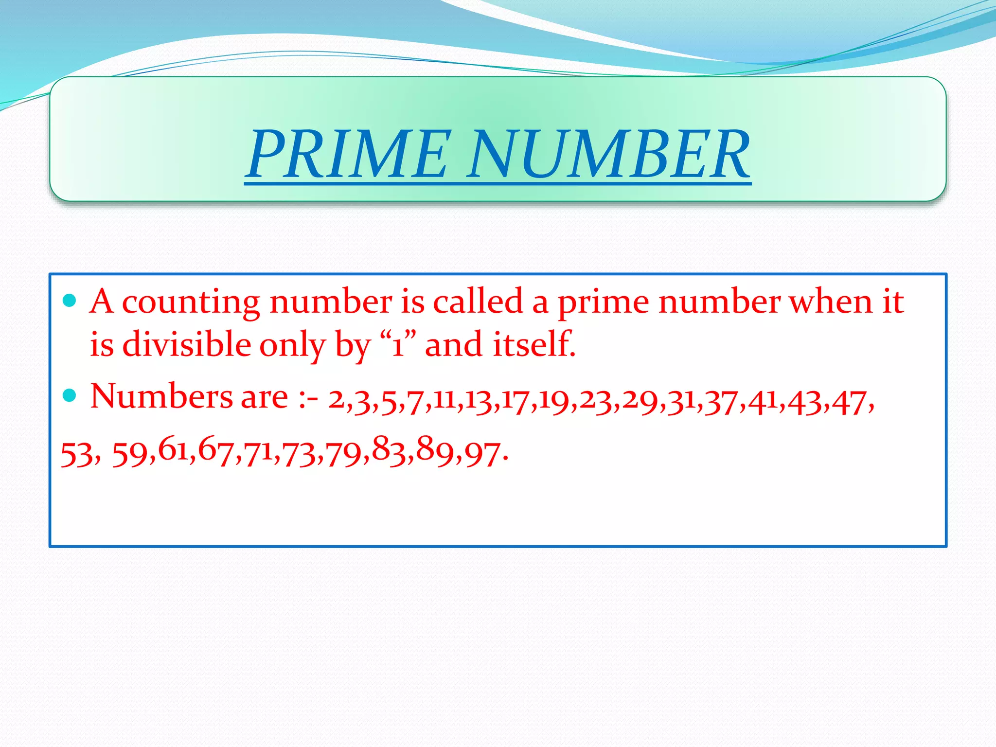 Types of numbers | PPTX