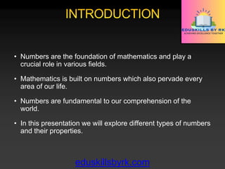 TYPES OF NUMBERS | PPTX