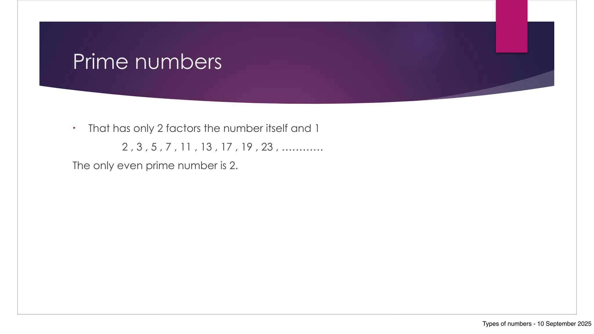 Types of numbers.pdf for garde 8 , igcse | PDF