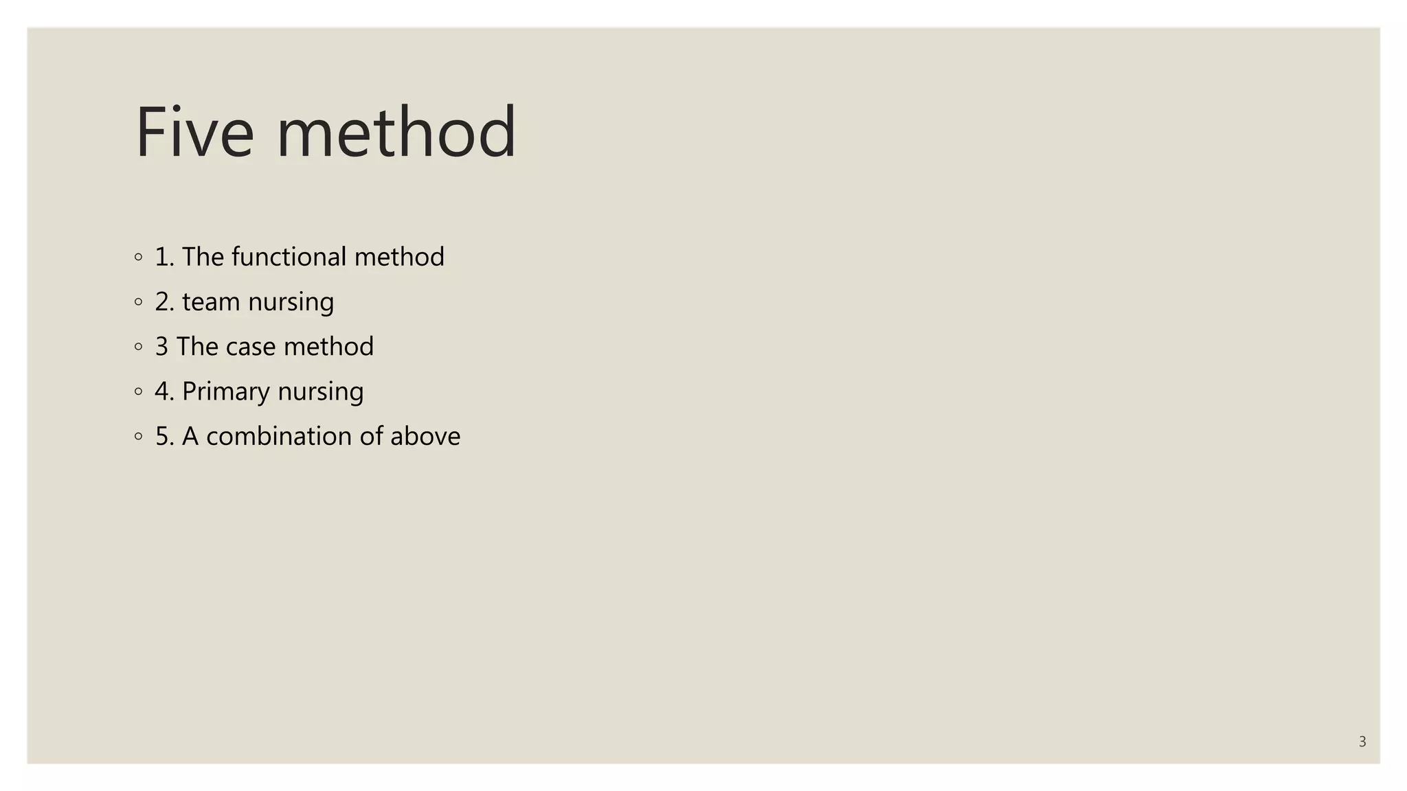 Types of nursing | PPTX