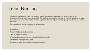 Types of nursing | PPTX