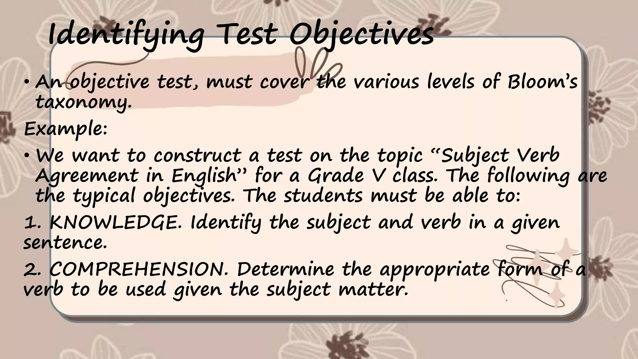 TYPES OF OBJECTIVE ITEMS.pptx