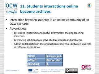 OEB12: Types of OCW Scenarios for virtual mobility | PPT