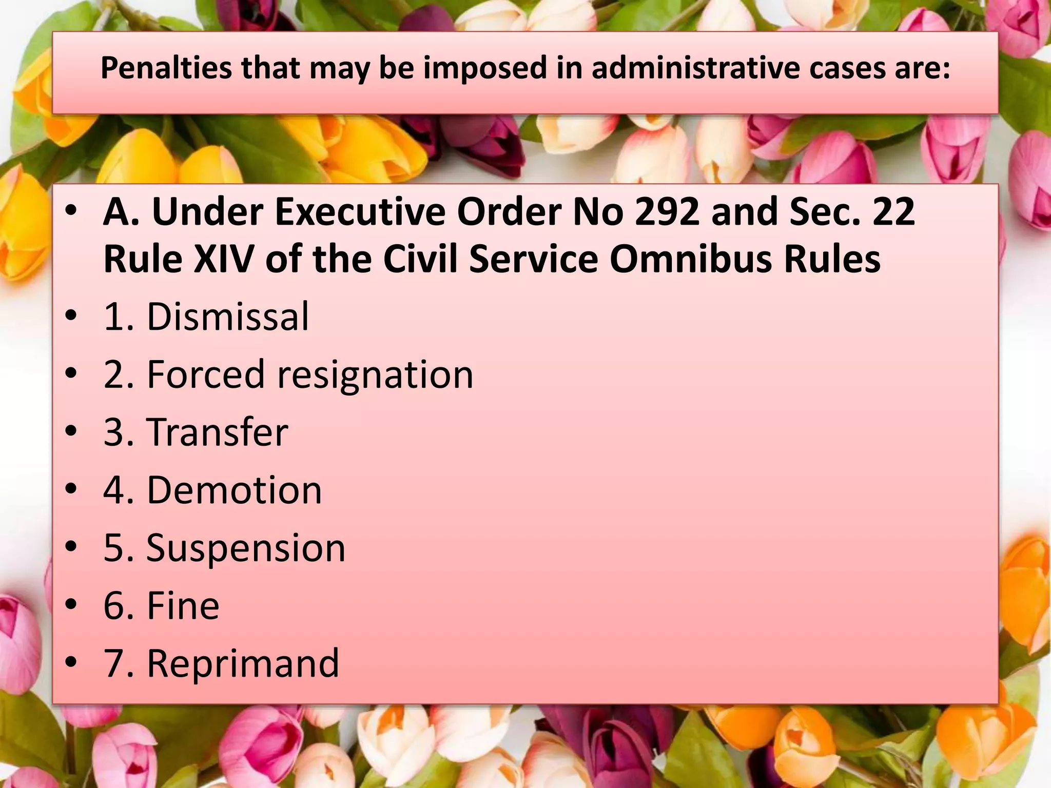 Types of offenses and corresponding penalties | PPTX
