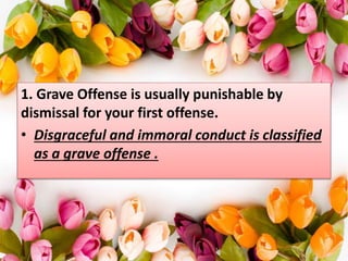 Types of offenses and corresponding penalties | PPTX