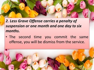 Types of offenses and corresponding penalties | PPTX