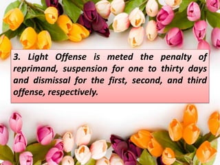 Types of offenses and corresponding penalties | PPTX