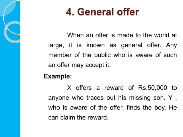 Types of offer | PPTX
