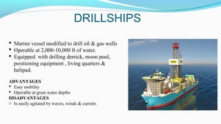 Types of Offshore Oil and Gas rigs | PPT