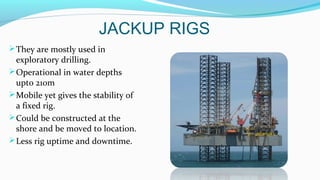 Types of Offshore Oil and Gas rigs | PPT