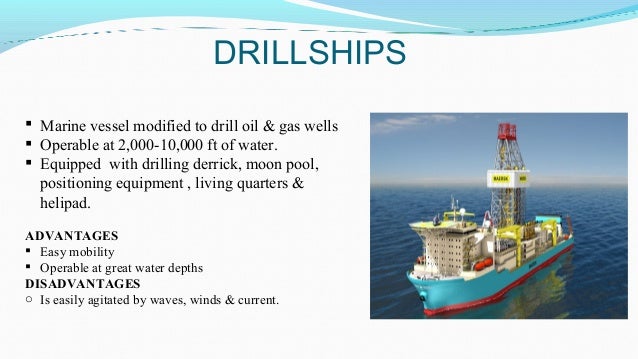 Types of Offshore Oil and Gas rigs