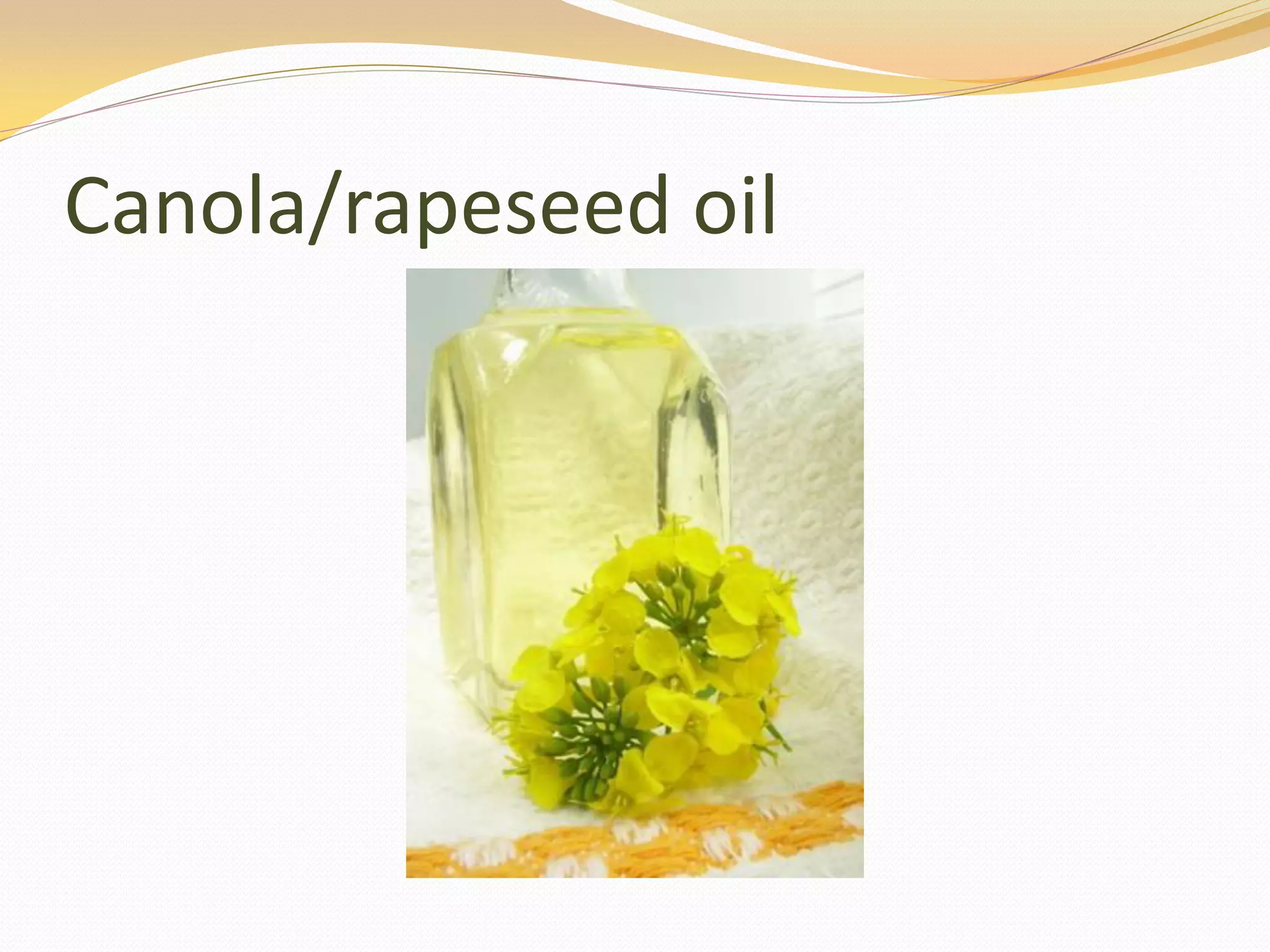 Types of oils | PDF