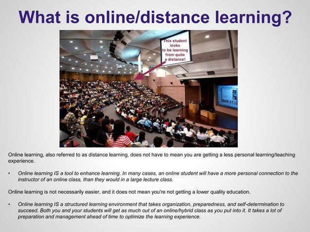 Types of Online Learning and Classes | PPTX