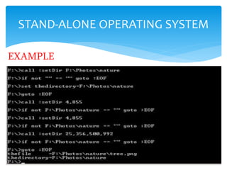 Types of Operating System | PPTX