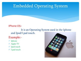 Types of Operating System | PPTX