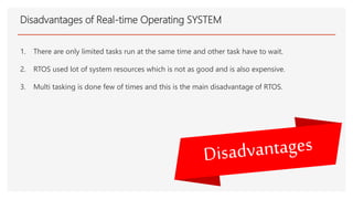 Types of operating system | PPTX
