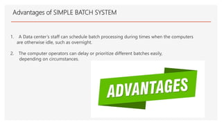 Types of operating system | PPTX