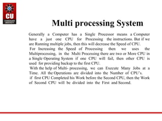 Types of Operating System | PPTX