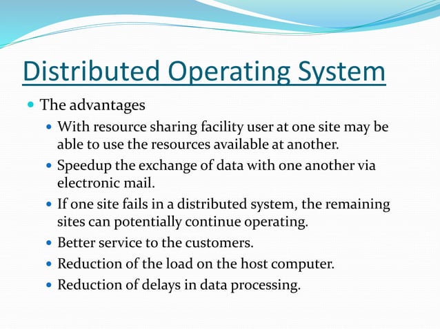 Types of operating system | PPTX | Operating Systems | Computer ...