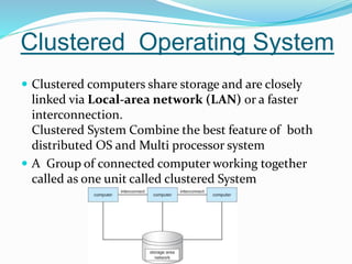 Types of operating system | PPTX
