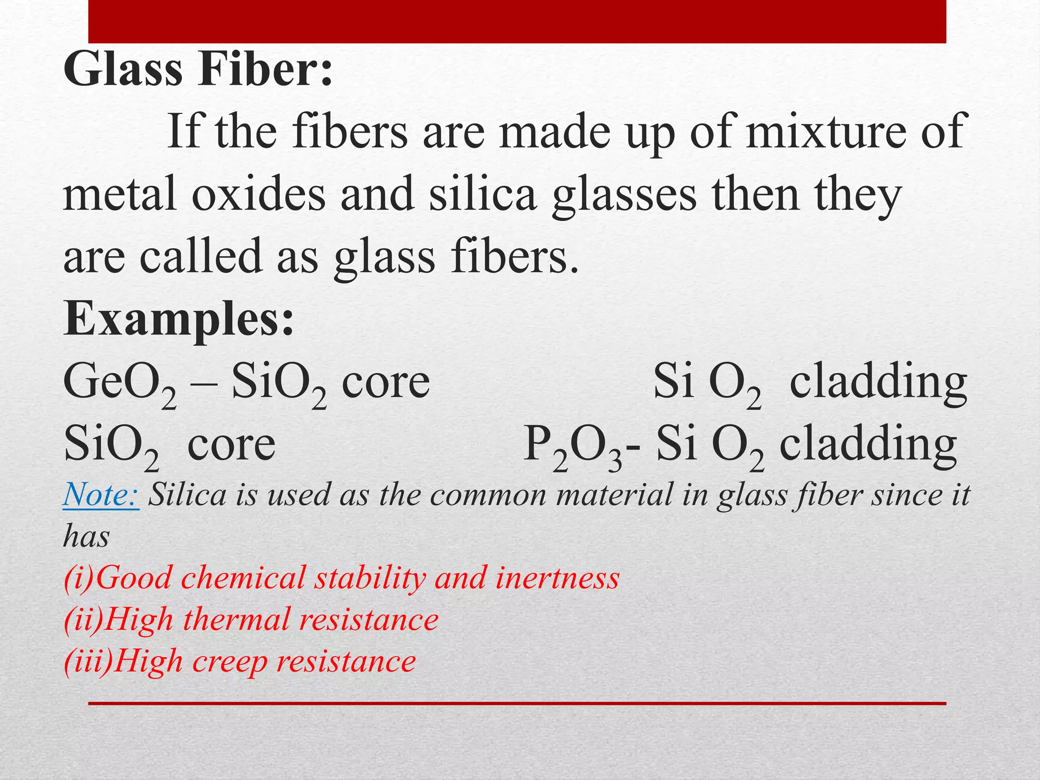 Types of optical fiber | PPTX