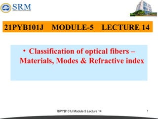 Comprehensive Classification of Optical Fibers: Materials, Modes, and ...