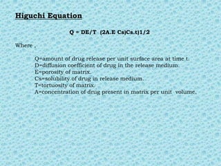 Types of oral controll drug delivery system | PPT