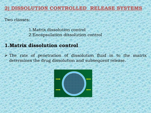 Types of oral controll drug delivery system | PPT