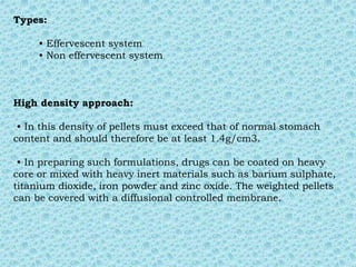 Types of oral controll drug delivery system | PPT