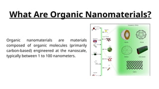 types of organic materials and uses.pptx