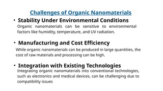 types of organic materials and uses.pptx