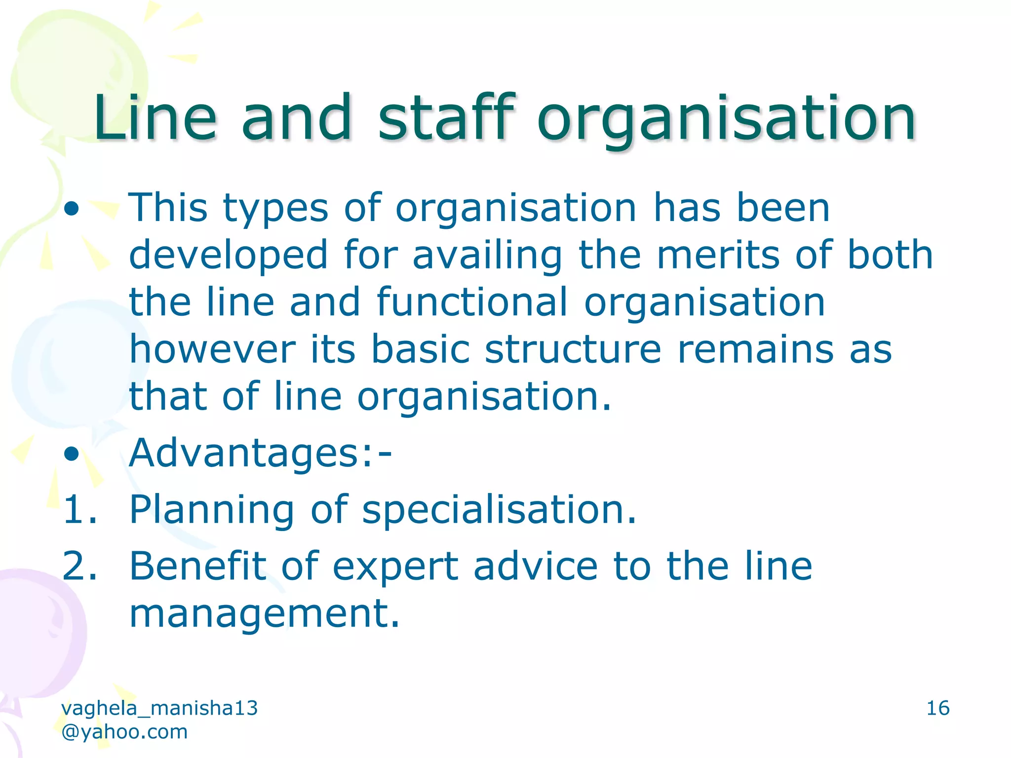 Types of organisations | PPSX