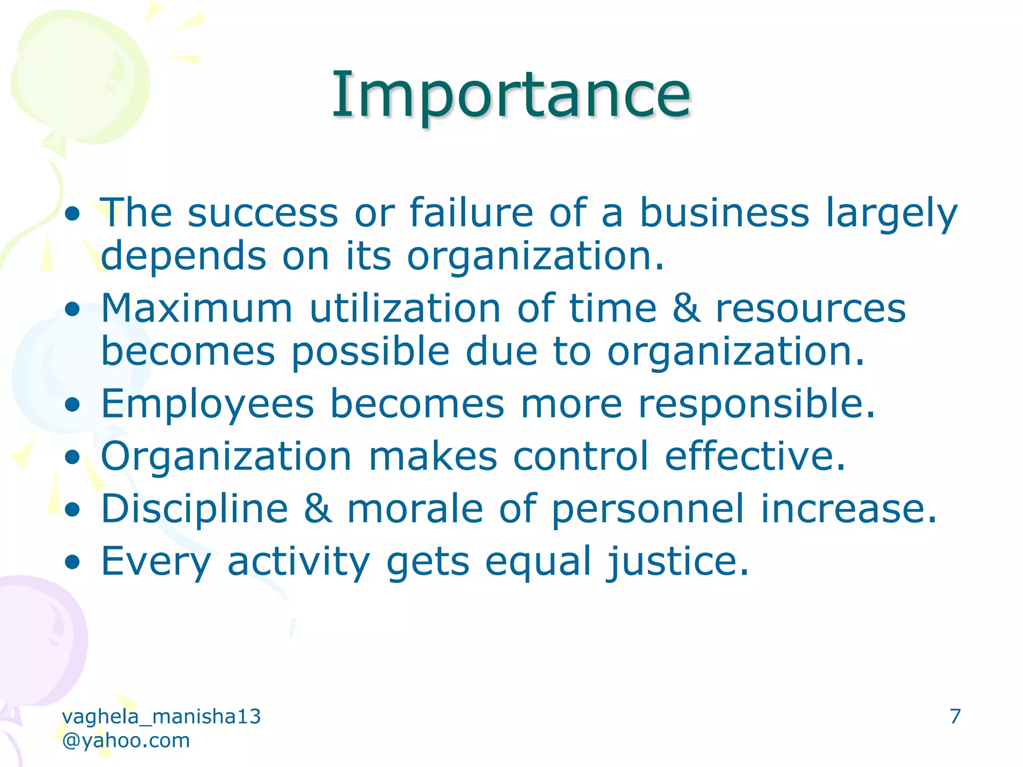Types of organisations | PPSX