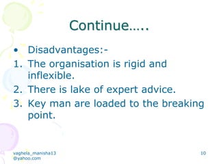 Types of organisations | PPSX