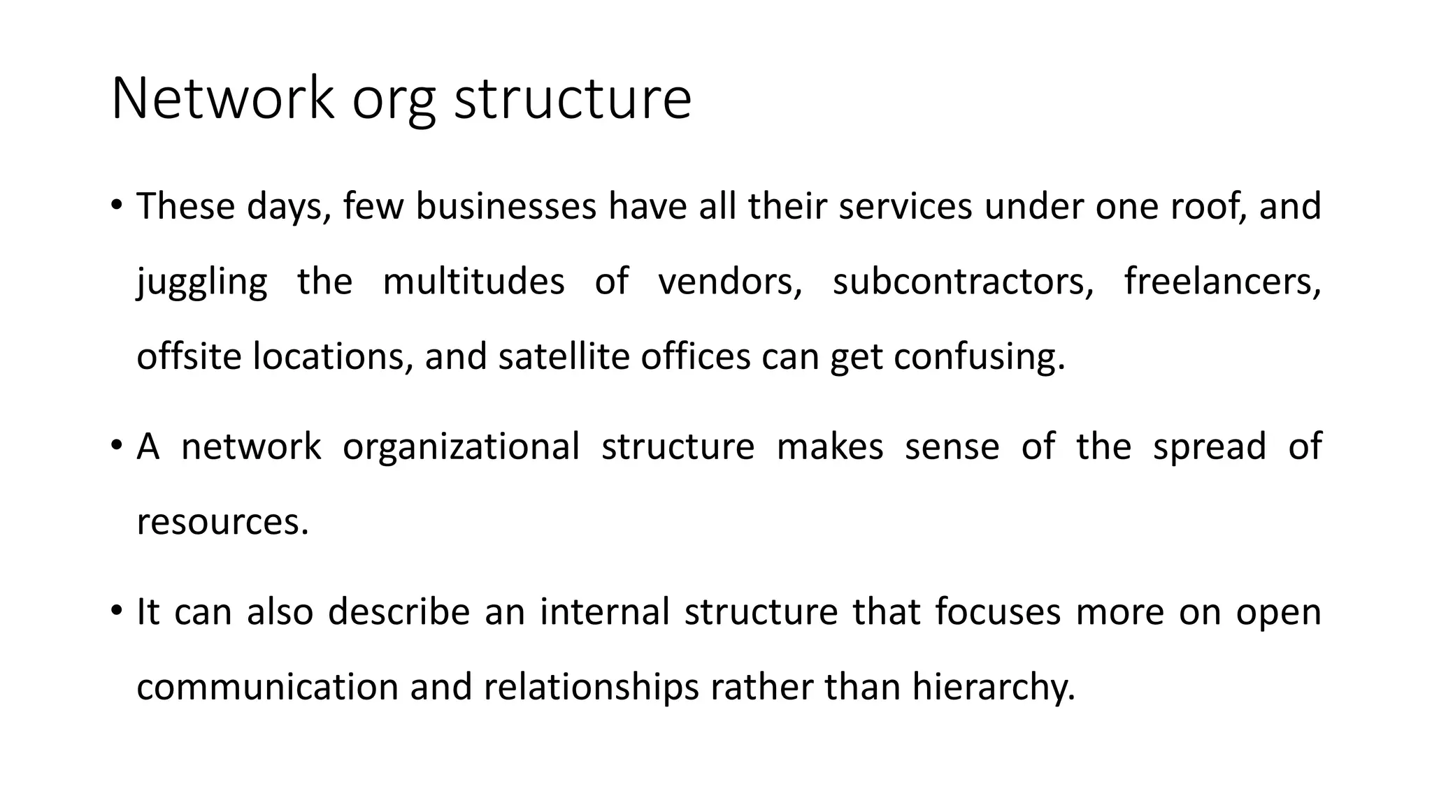 Types of organizational structures.pptx | Business Administration ...