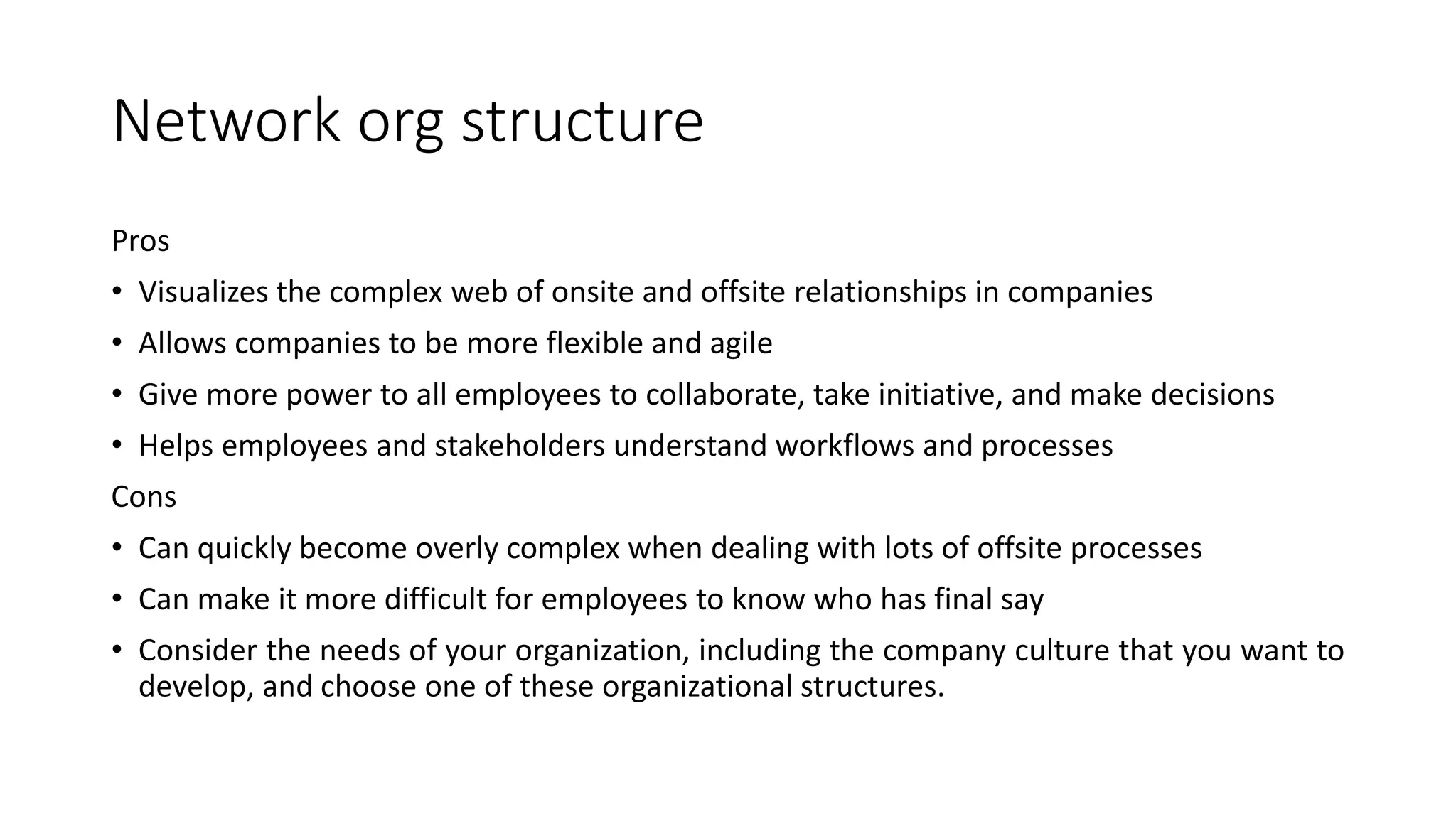 Types of organizational structures.pptx | Business Administration ...