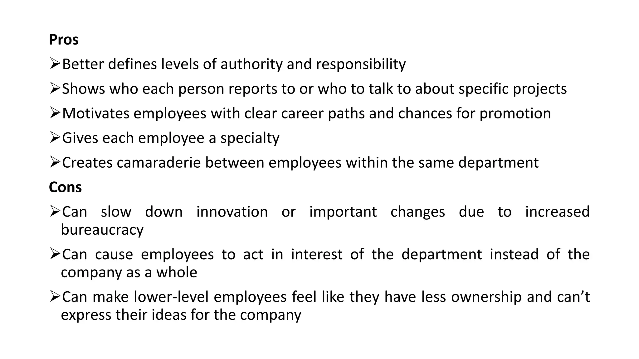 Types of organizational structures.pptx | Business Administration ...